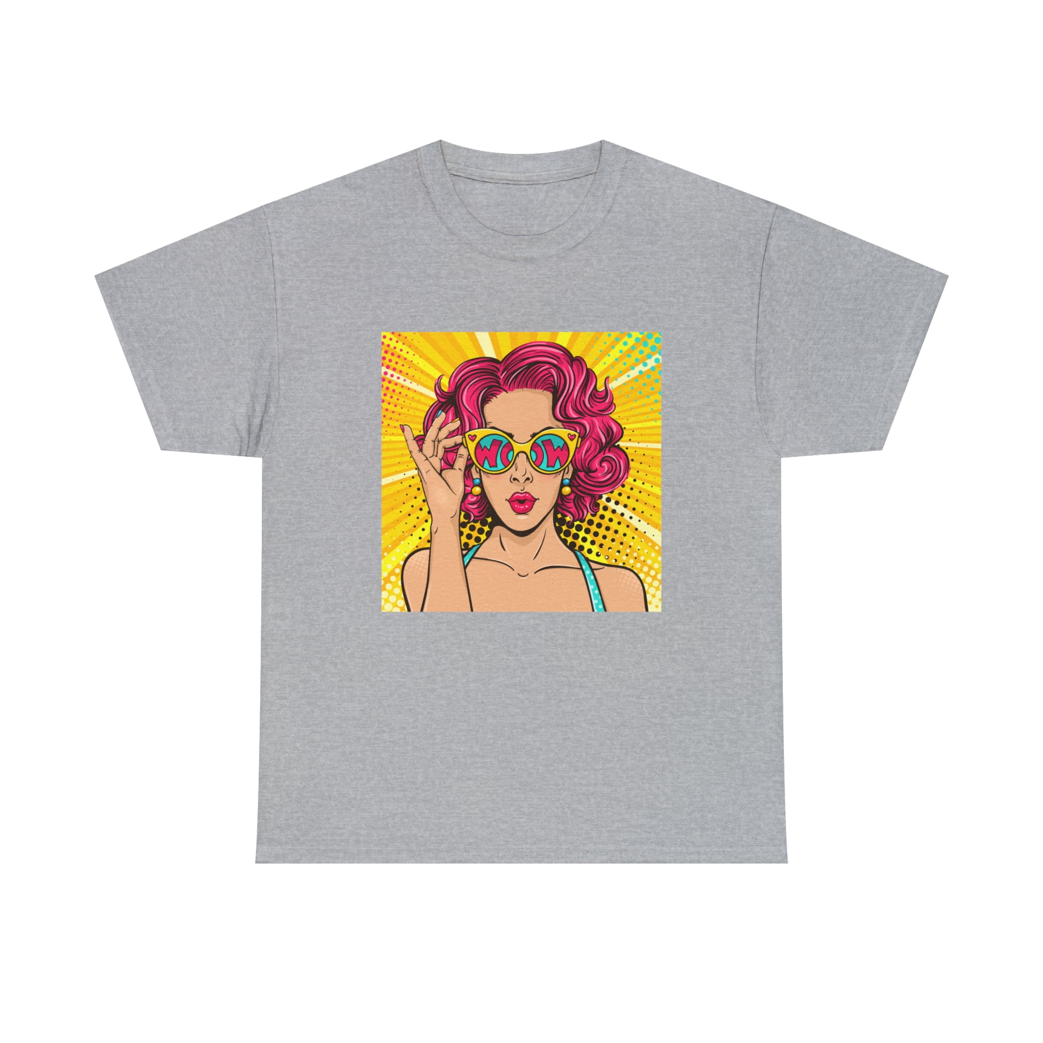 Retro/Wow Unisex Heavy Cotton Tee - Walmart.com