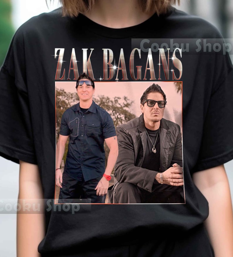 Retro Zak Bagans TShirt - Walmart.com