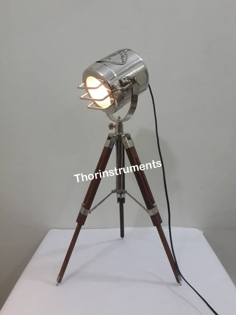 Retro beautiful spot light lamp london 1917 table tripod home decor ...