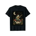 Retro clip art T-shirt: Cute Frog Band, accompanied by the night sky ...