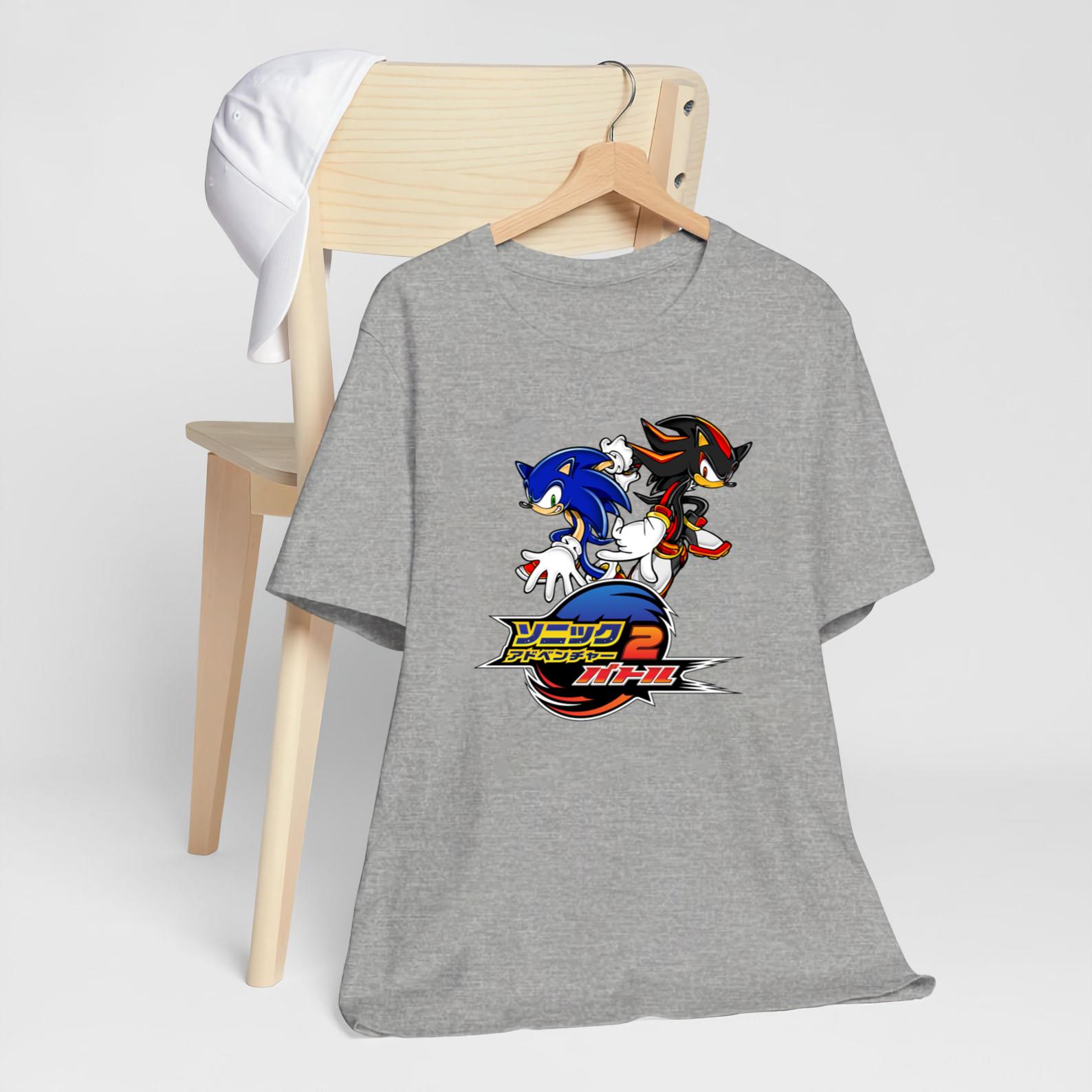 Retro inspired Sonic Japanese shirt, Sonic Adventure 2 t-shirt , Unisex ...