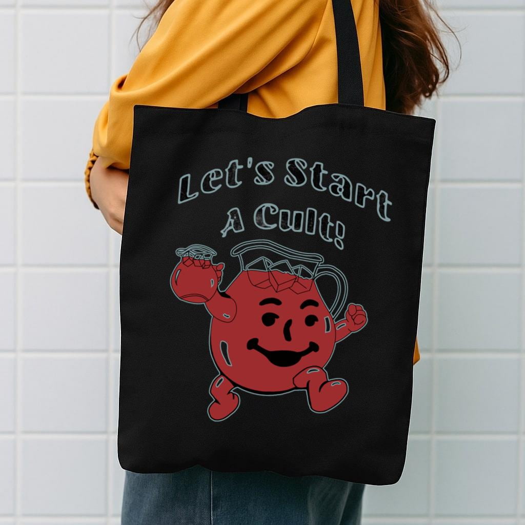 Retro kool aid Let's Start a Cult Bag-graphic s,90s vintage t Bag,retro ...