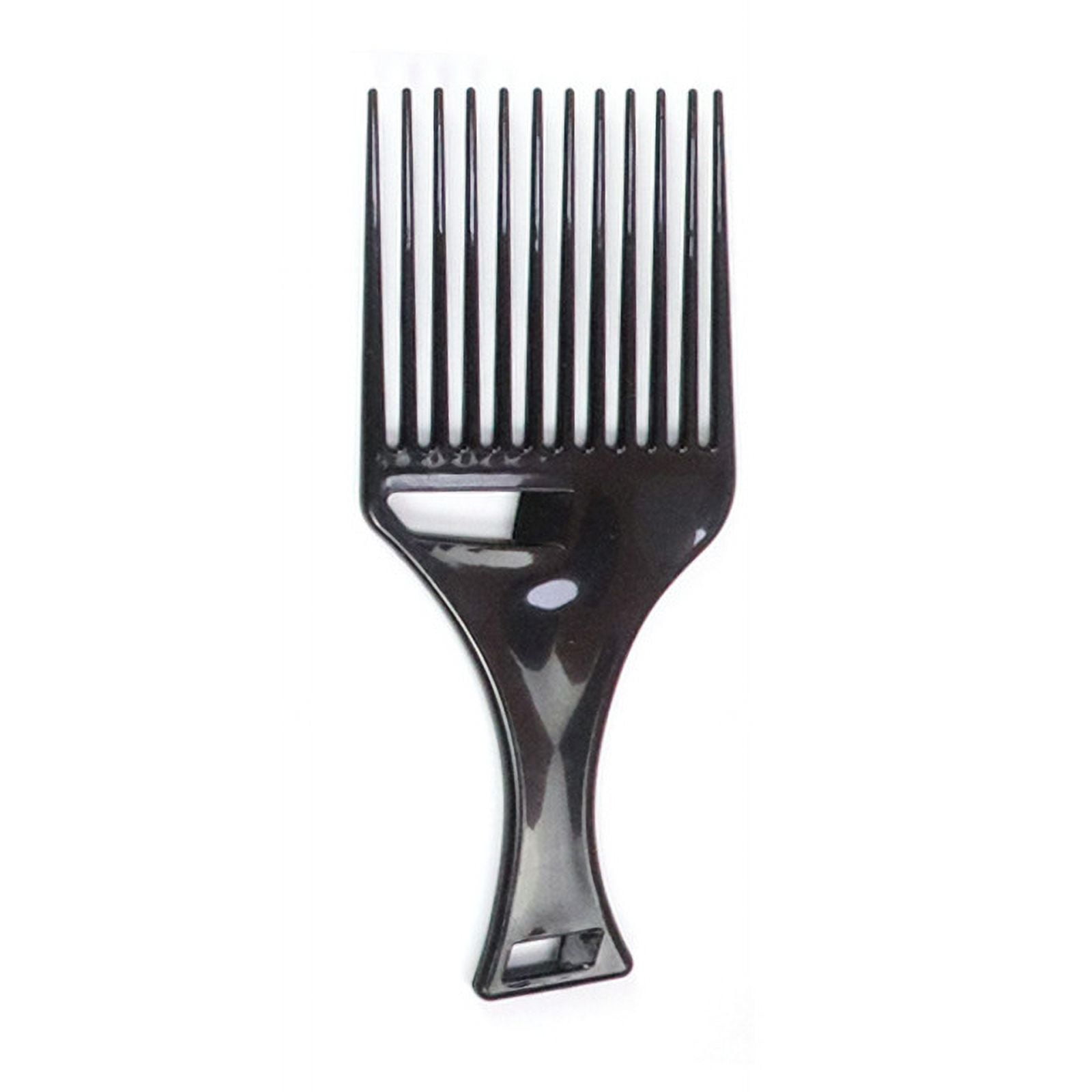 Retro oil comb men's shape comb big tooth comb back texture comb double ...