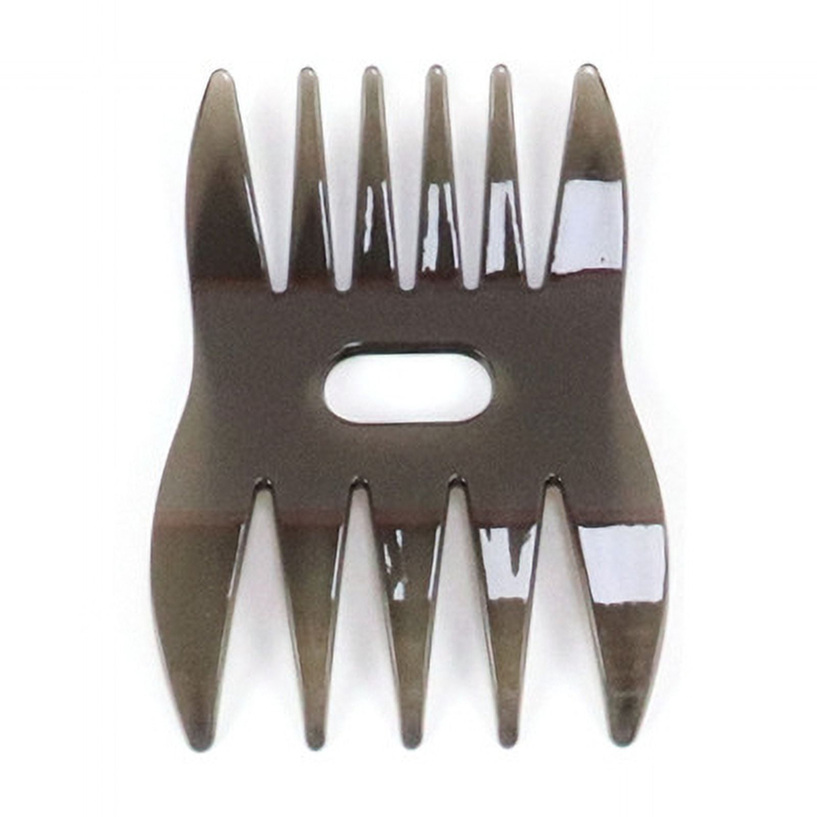 Retro oil comb men's shape comb big tooth comb back texture comb double ...