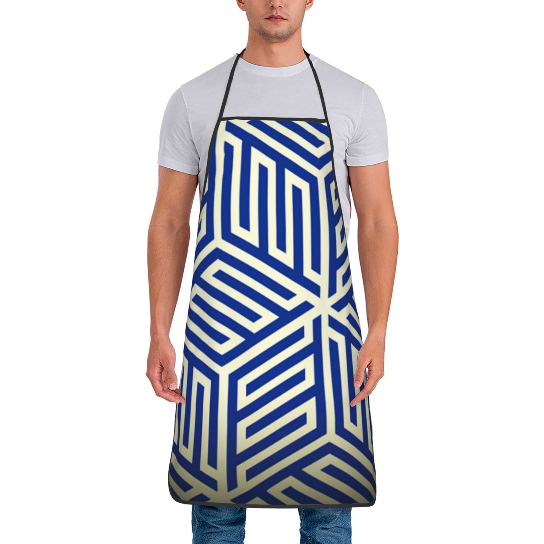 Retro seamless floral pattern (7) Aprons for Women Men Waterproof Apron Kitchen Chef Cooking BBQ ...