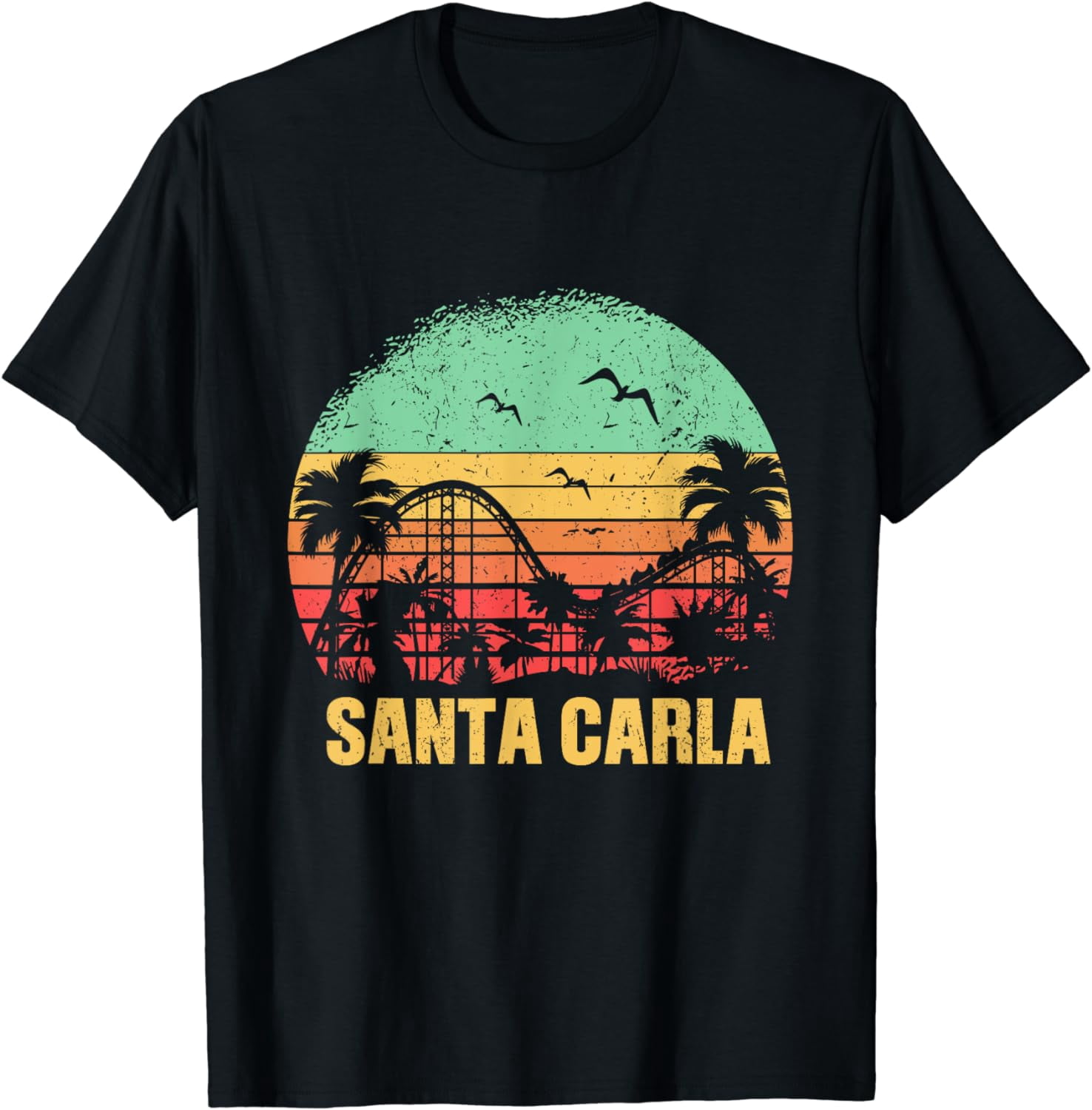Retro vintage santa carla san franciso pier design T-Shirt - Walmart.com