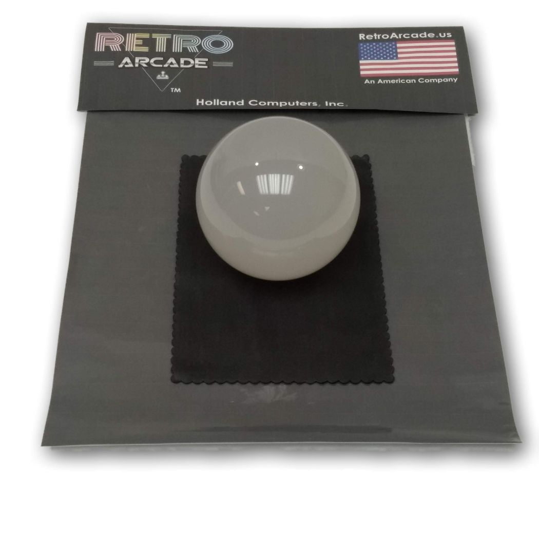 RetroArcade.us Replacement Trackball Ball 3 inch Clear Translucent ...