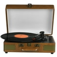 RetroAudio Record Player 3-Speed Bluetooth Portable Suitcase Record ...