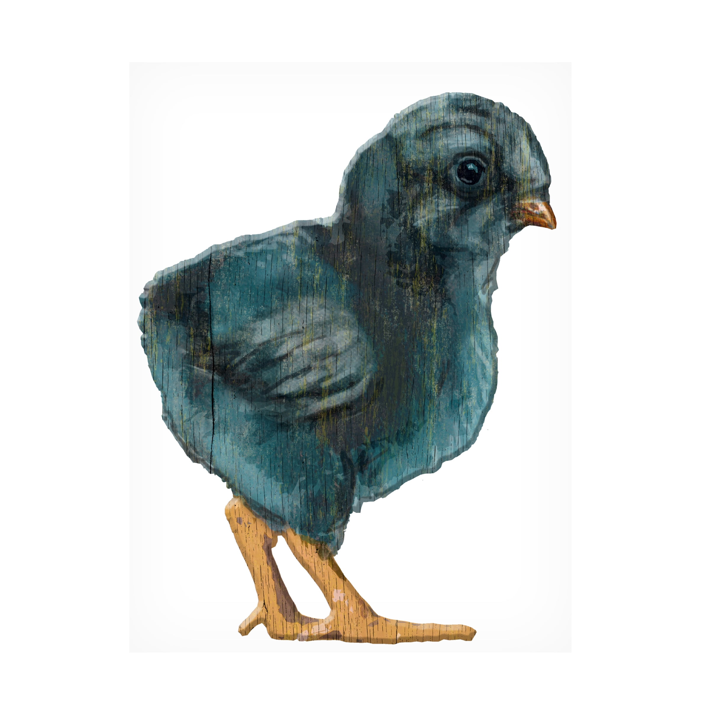 RetroPlanet 'Chick Black wood' Canvas Art - Walmart.com