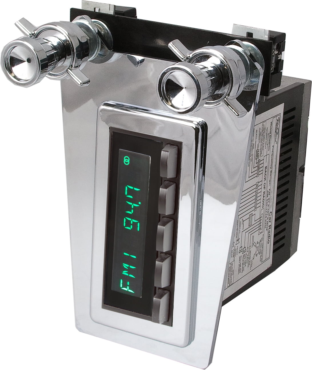 RetroRadio Compatible with 1963-67 Chevrolet Corvette Features Include ...