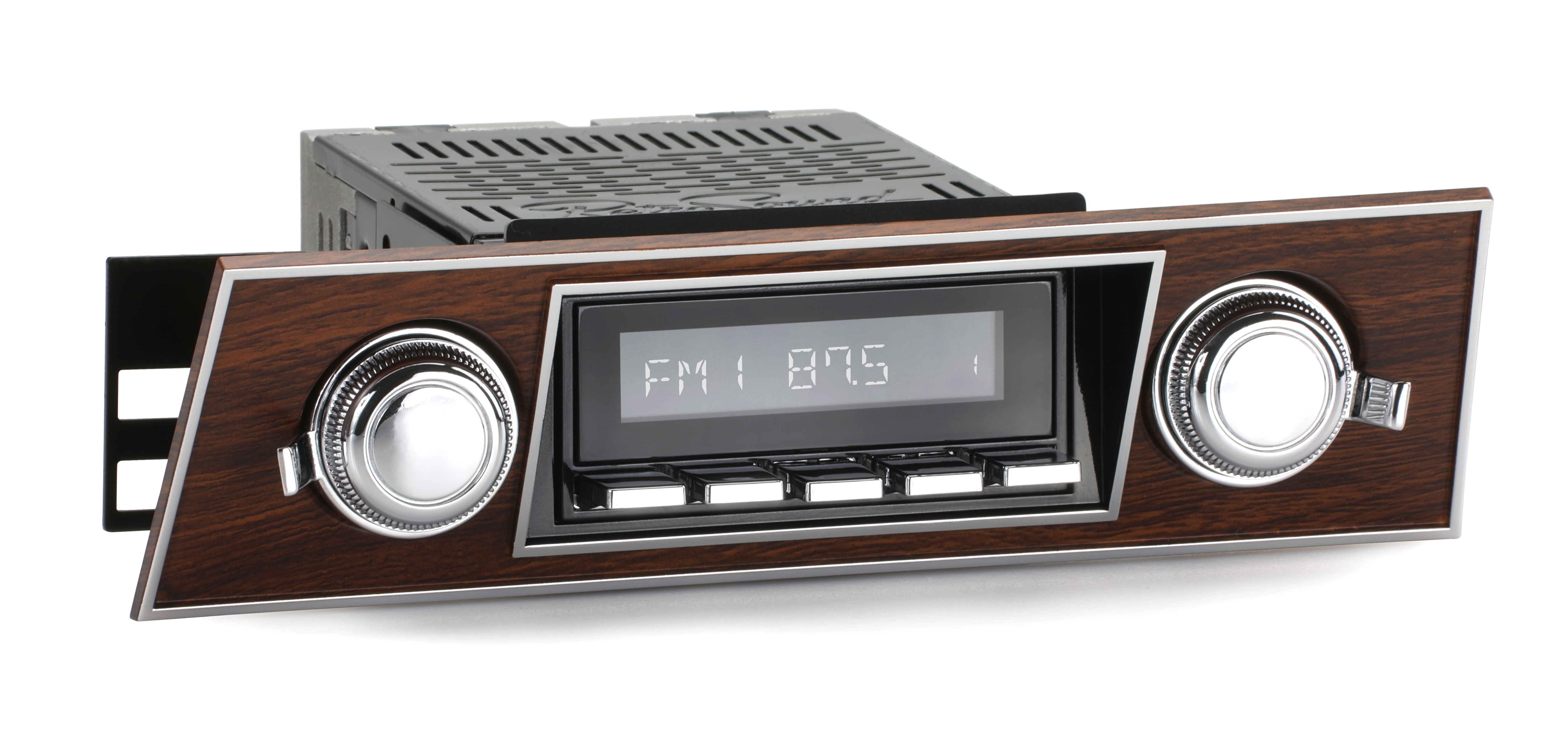 RetroRadio Compatible with 1967-68 Pontiac Firebird Features Include Bluetooth, AUX, AM/FM LABC ...