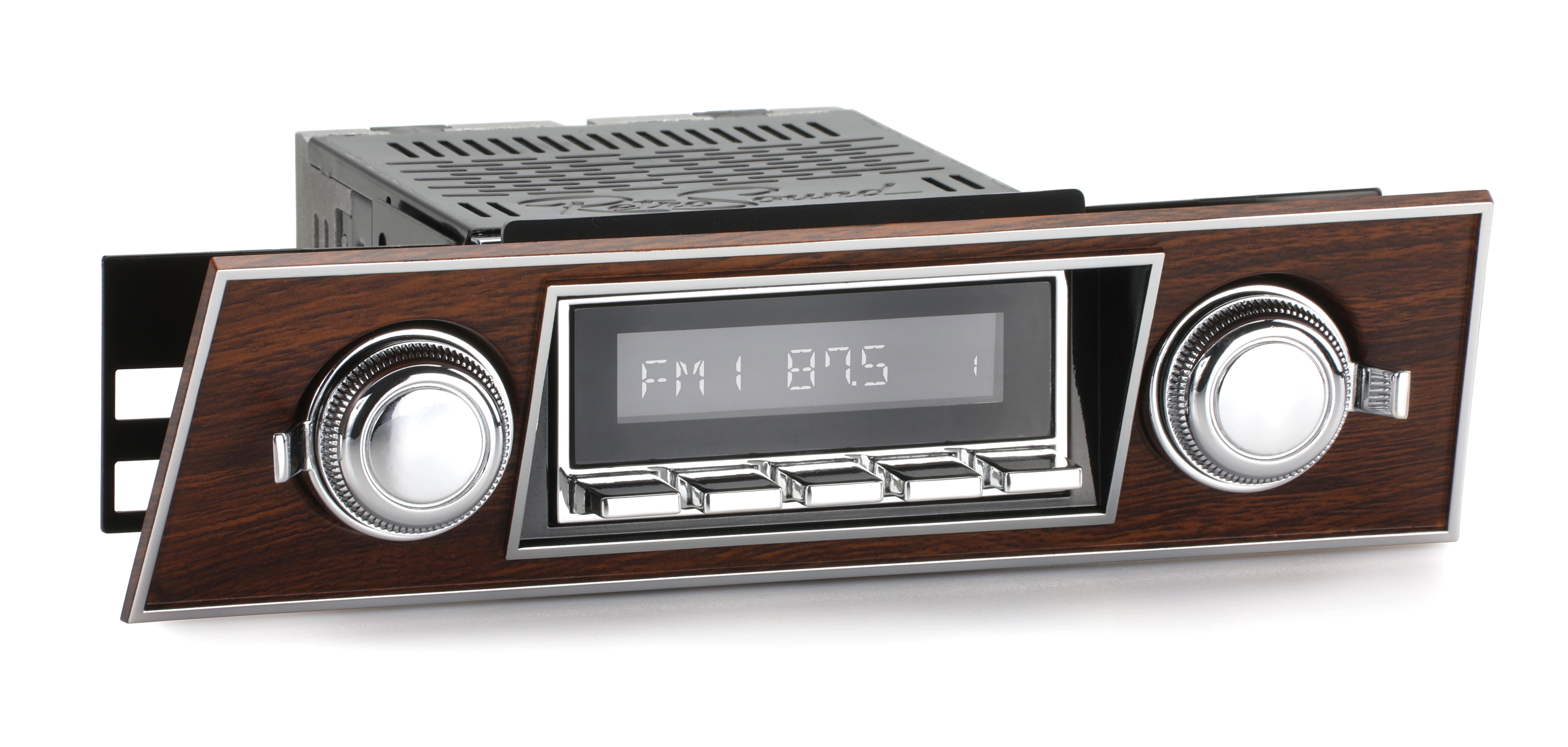 RetroRadio Compatible with 1967-68 Pontiac Firebird Features Include Bluetooth, AUX, AM/FM LAC ...
