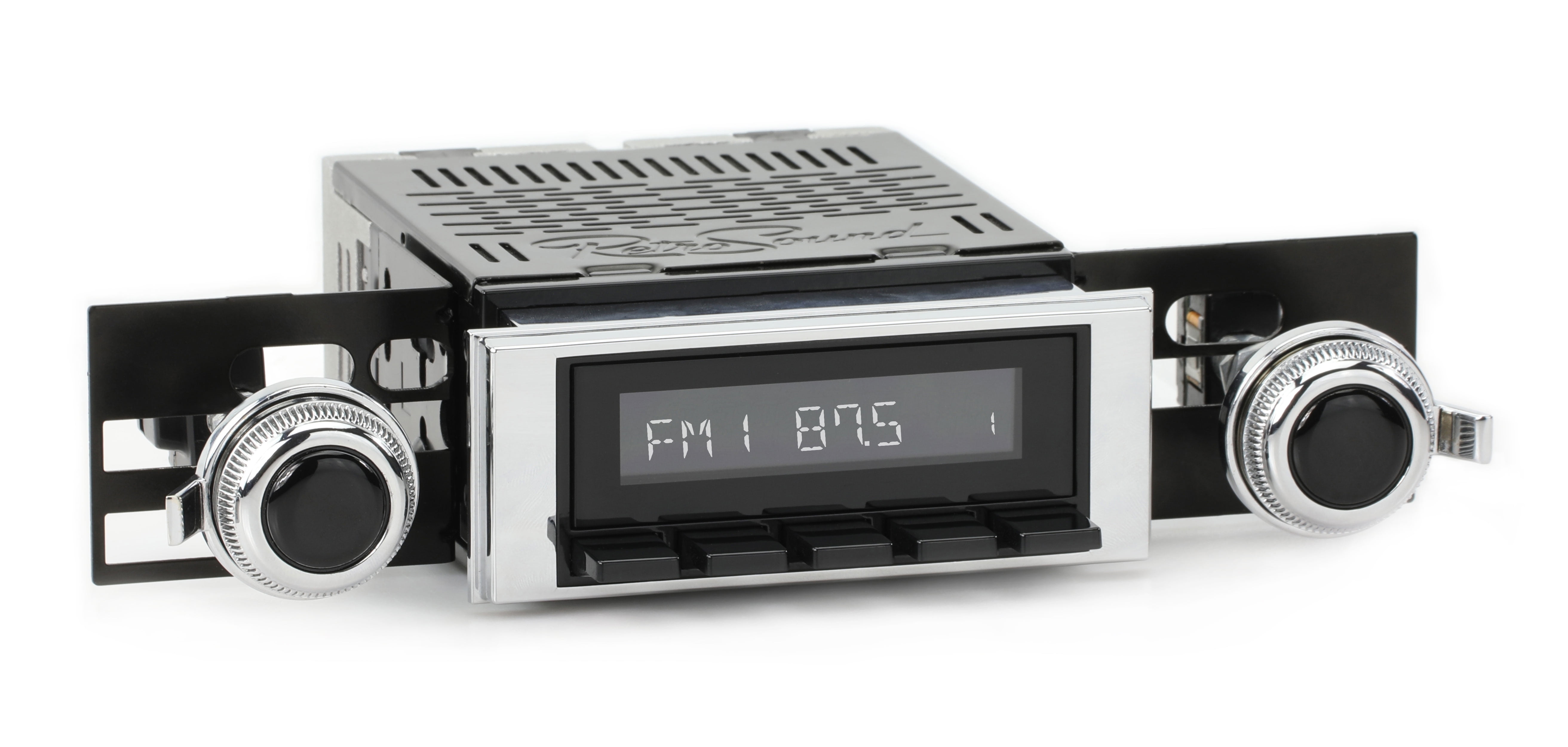 RetroRadio Compatible with 1969 Pontiac Firebird Features Include Bluetooth, AUX, AM/FM LAB-M1 ...