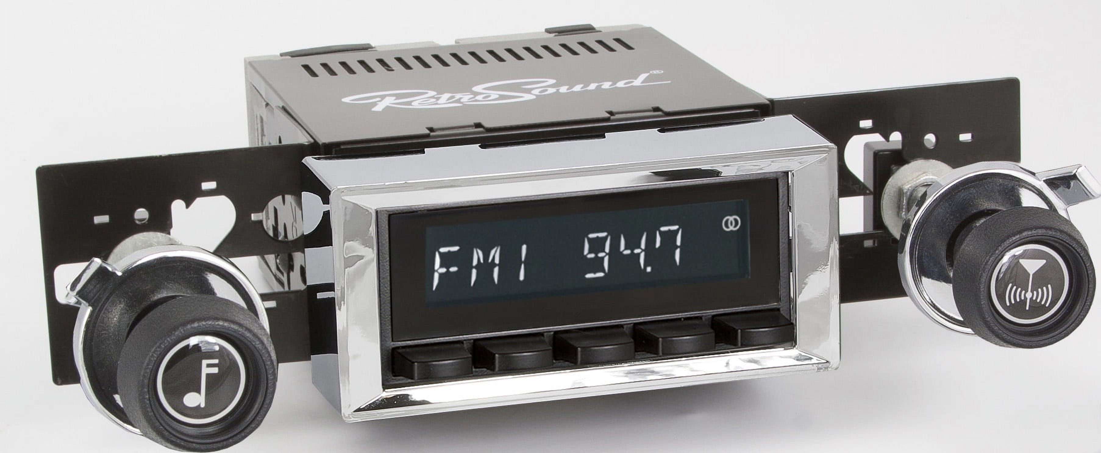 RetroRadio Compatible with 1970-81 Pontiac Firebird Features Include Bluetooth, AUX, AM/FM LAB ...