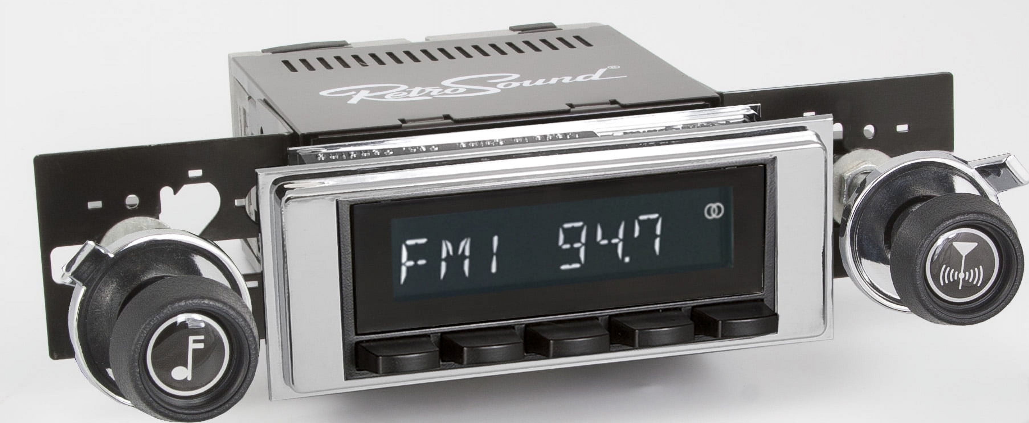 RetroRadio Compatible with 1971-72 Chevrolet El Camino Features Include ...