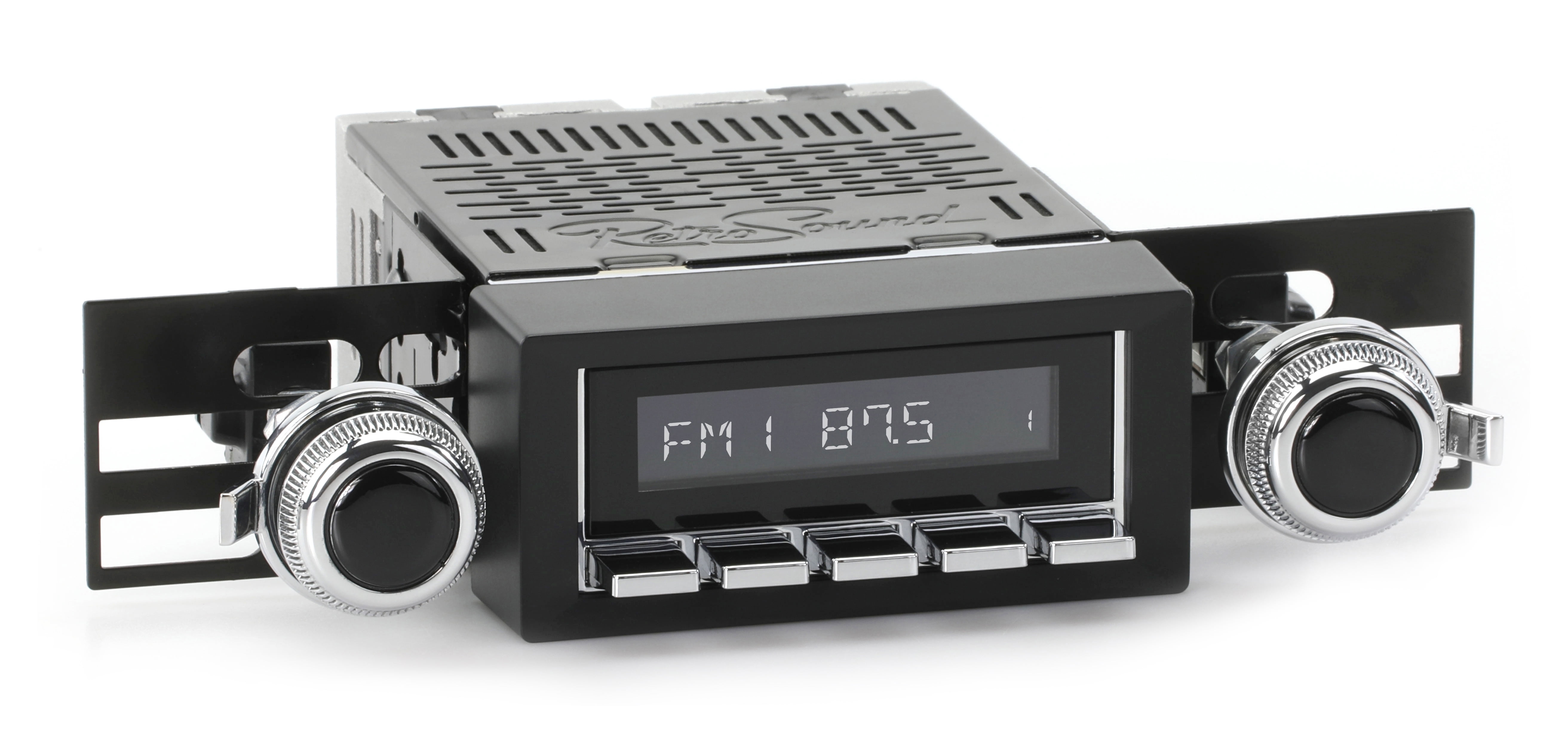 RetroRadio Compatible with 1973-85 Chevrolet Suburban Features Include Bluetooth, USB, AM/FM HC ...