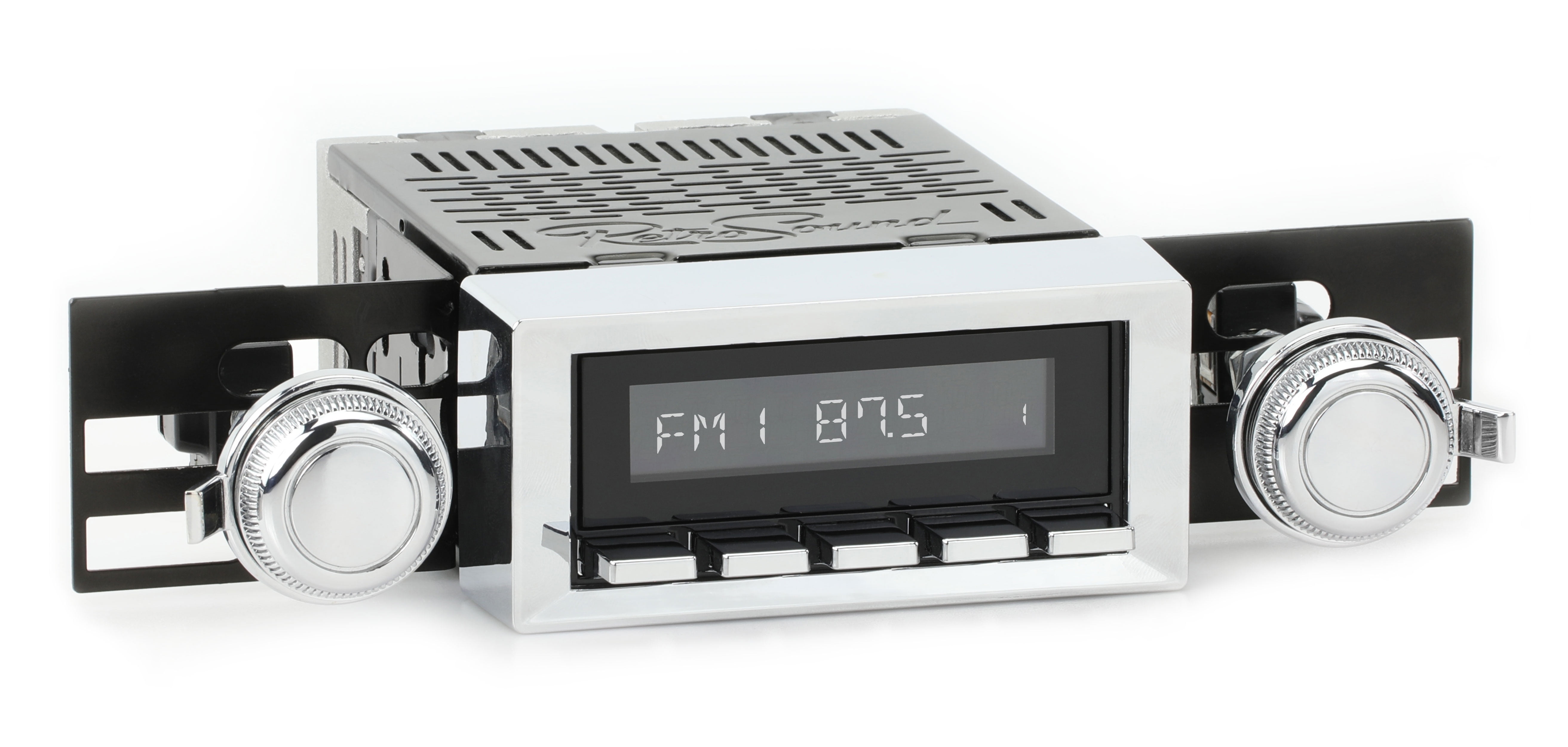 RetroRadio Compatible with 1976-83 Jeep CJ7 Features Include Bluetooth, AUX, AM/FM LABC-M1-116 ...