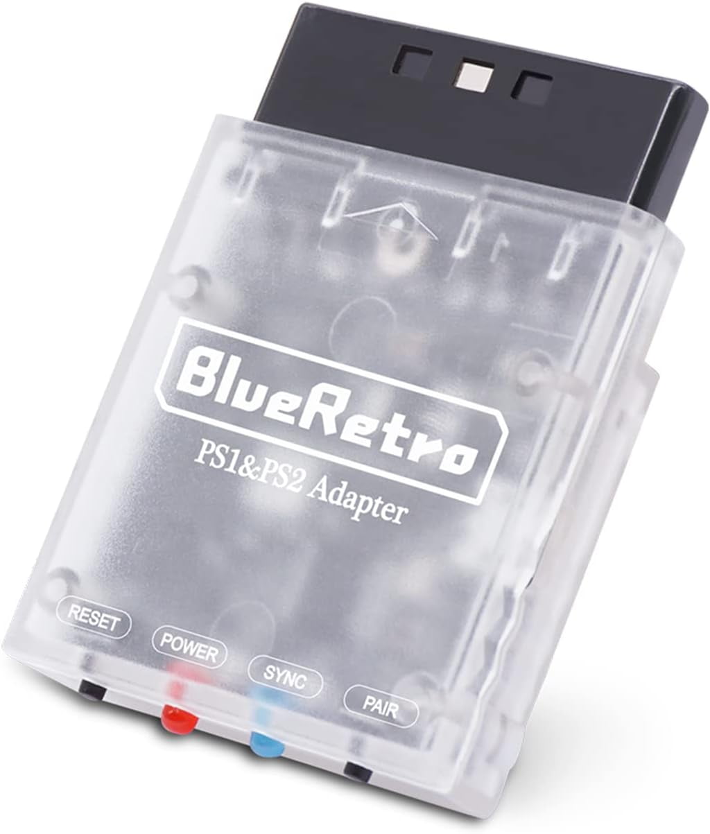 RetroScaler PS2/PS1 Wireless Controller Adapter - Supports PS2/PS1 Game ...