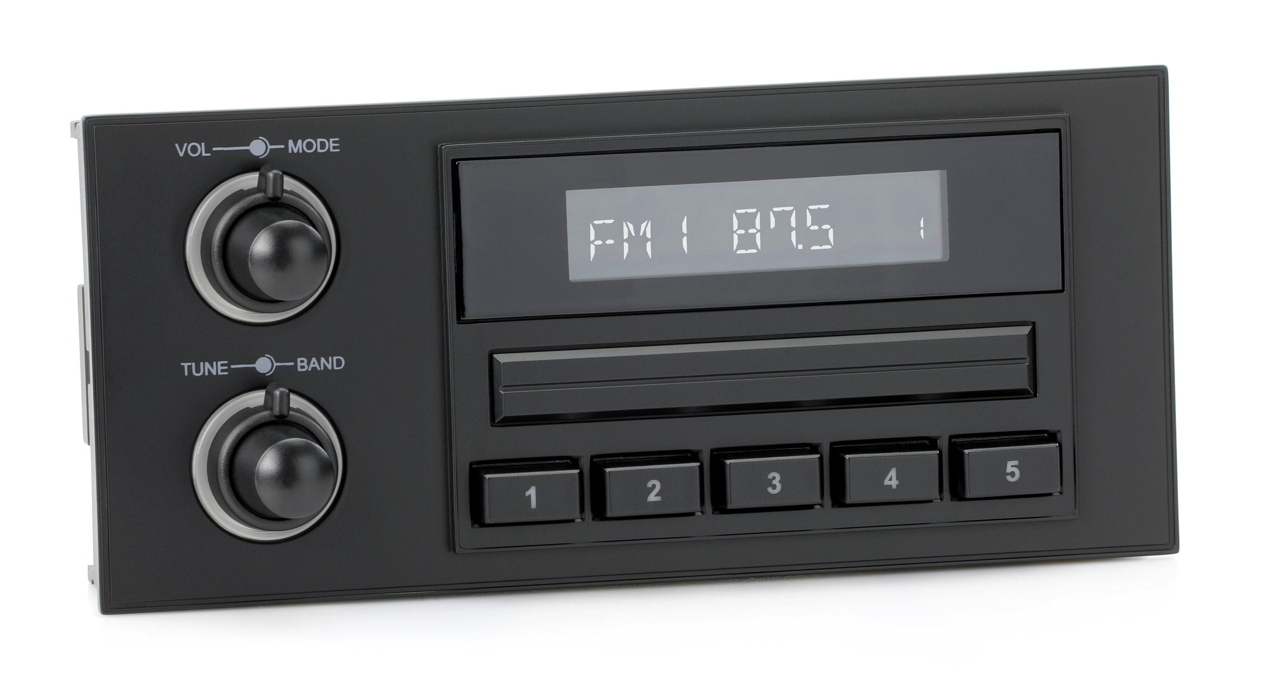 RetroSound Newport 1.5 DIN Direct-fit Radio Stereo AM/FM (NEW-M1-267-271-661-662) - Walmart.com