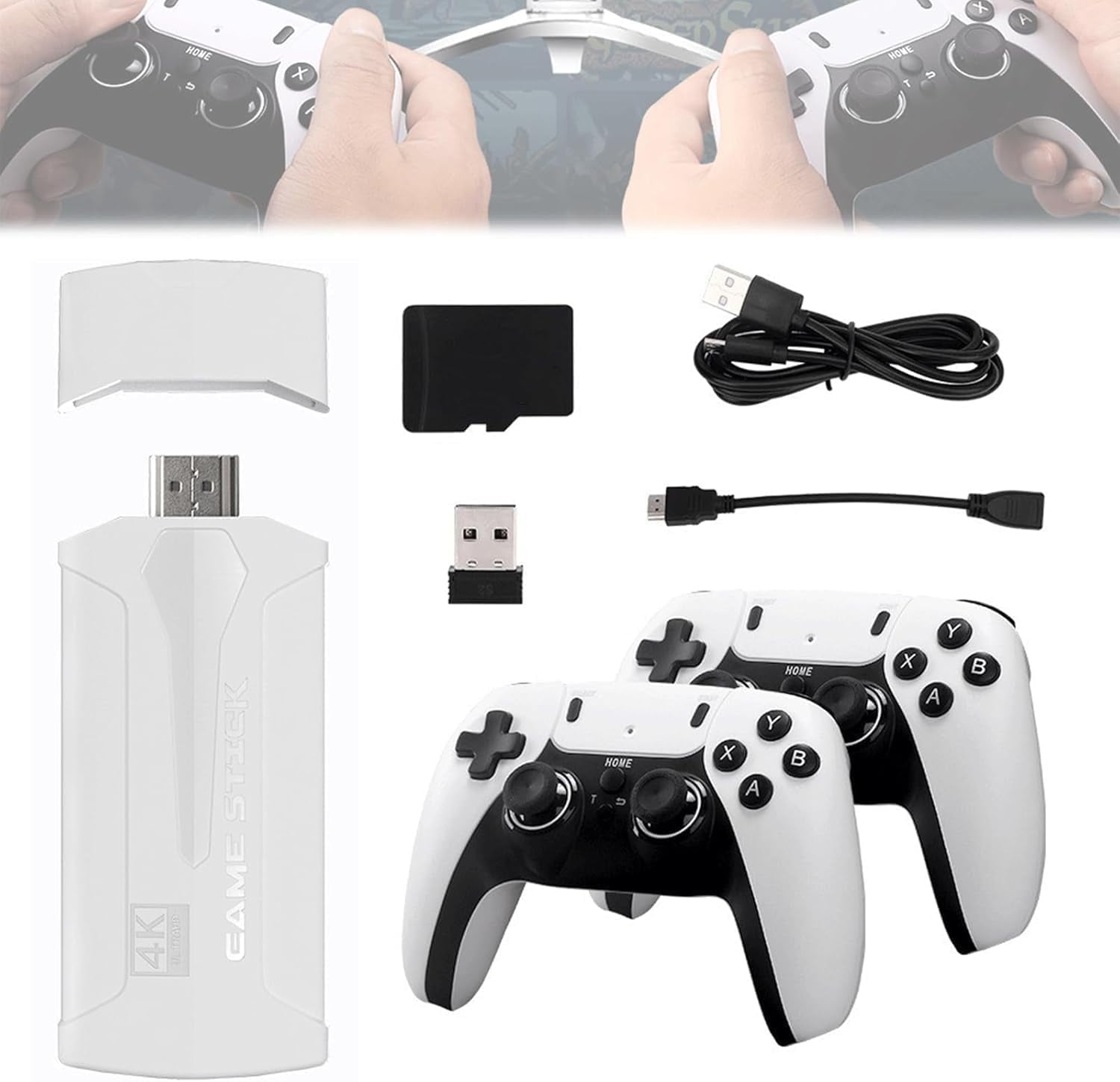 RetroStick 4K - 40,000 Retro Games Console, Retro 4k Gaming Stick, Plug ...