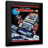 Retrobot 11x14 Black Modern Framed Museum Art Print Titled - Robotank-Z ...