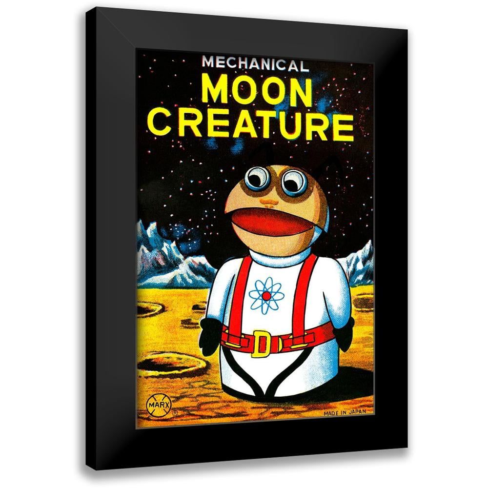 Retrobot 17x24 Black Modern Framed Museum Art Print Titled - Mechanical ...