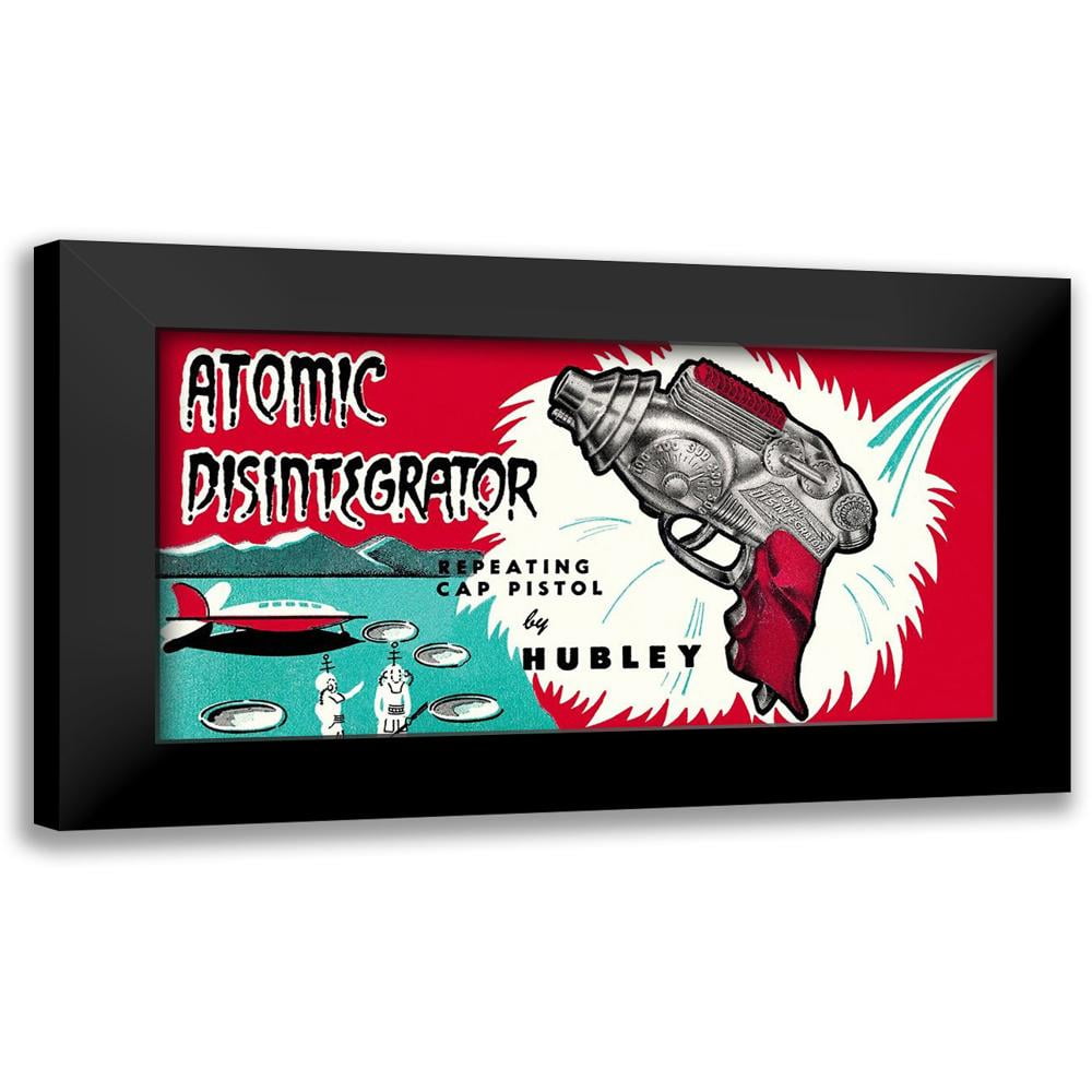 Retrogun 18x11 Black Modern Framed Museum Art Print Titled - Atomic ...