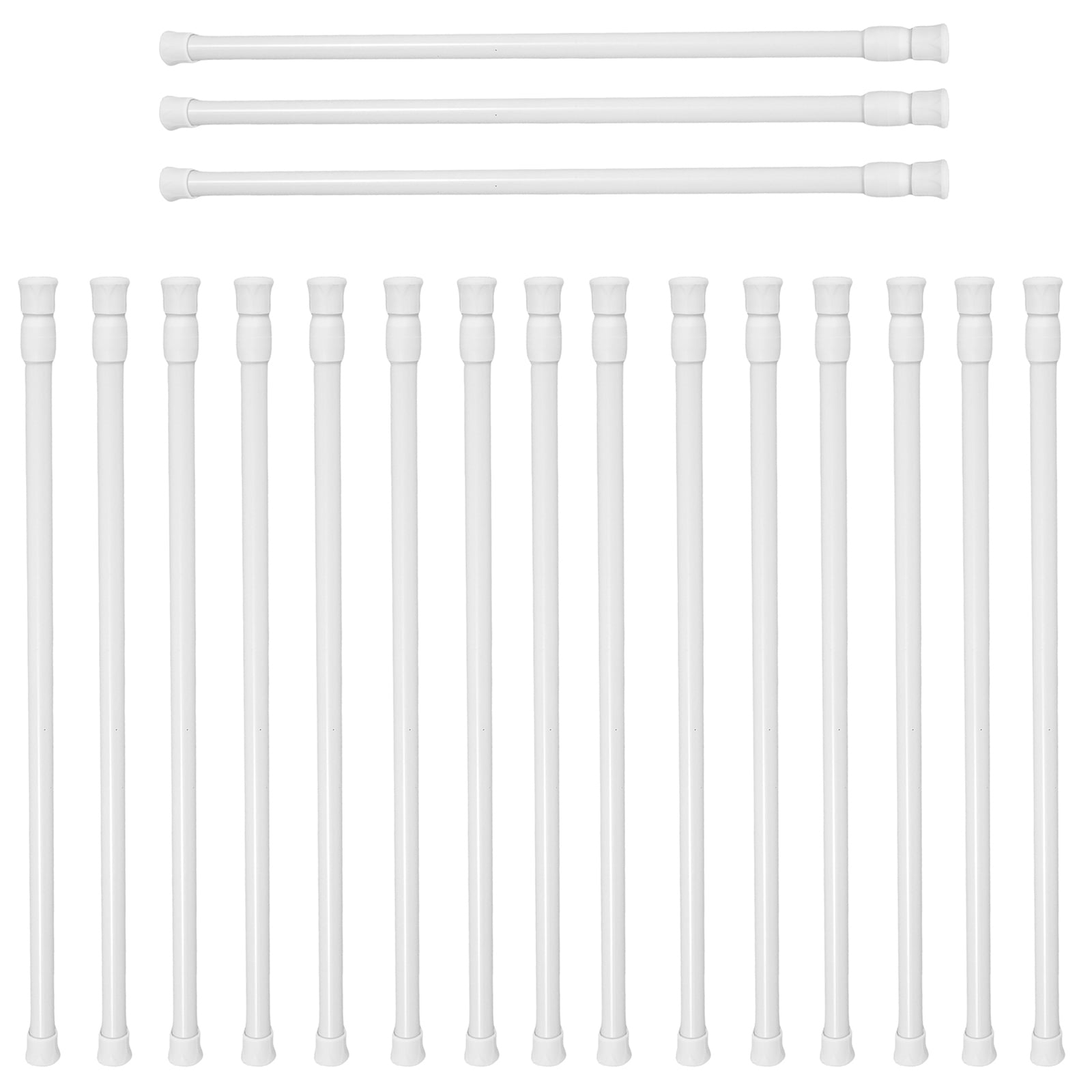 NUAHRHY 18pcs Window Security Bars Adjustable Window Security Stick ...