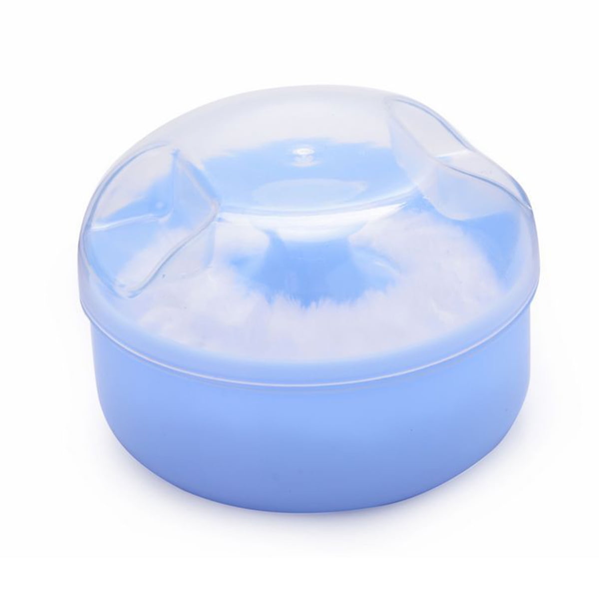 Retrok Baby Powder Puff Box Body Talcum Powder Case Fluffy Body After ...