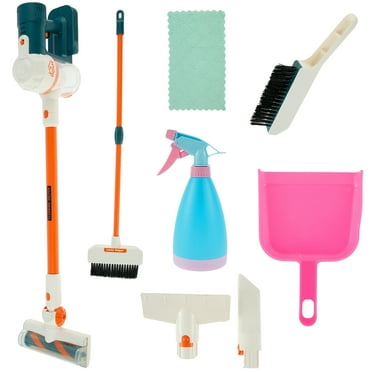 Kids Cleaning Set 4 Piece - Toy Cleaning Set Includes Broom, Mop, Brush ...
