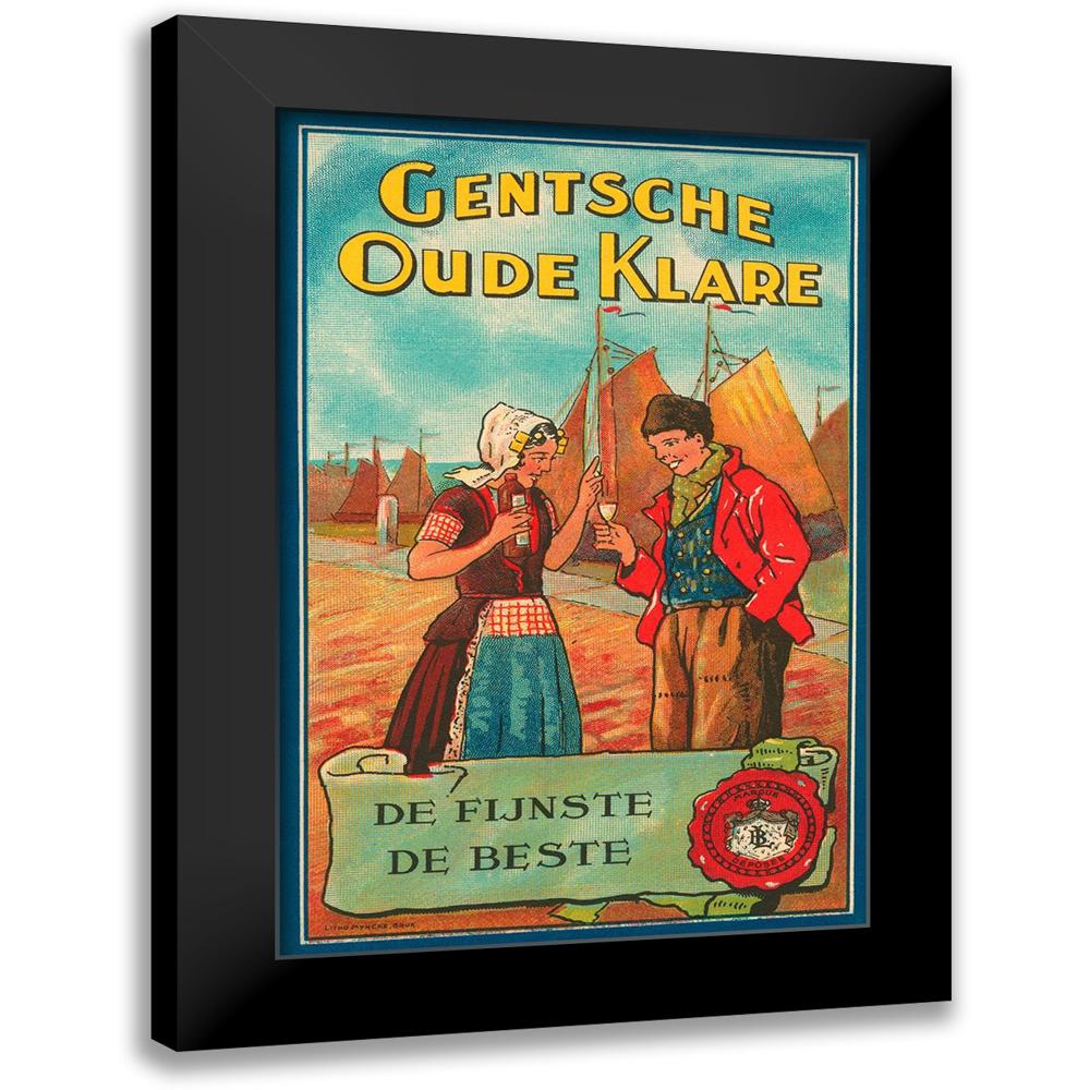 Retrolabel 11x14 Black Modern Framed Museum Art Print Titled - Gentsche ...