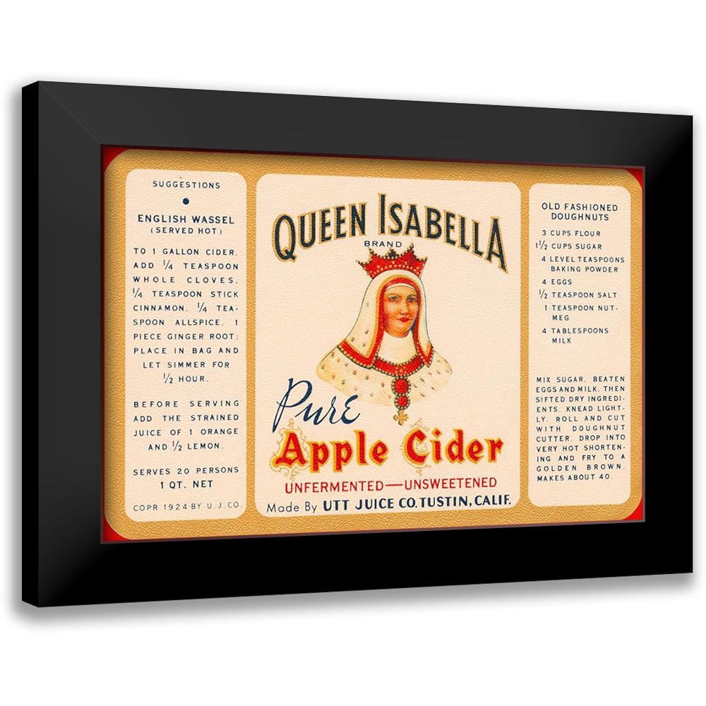 Retrolabel 14x11 Black Modern Framed Museum Art Print Titled - Queen ...