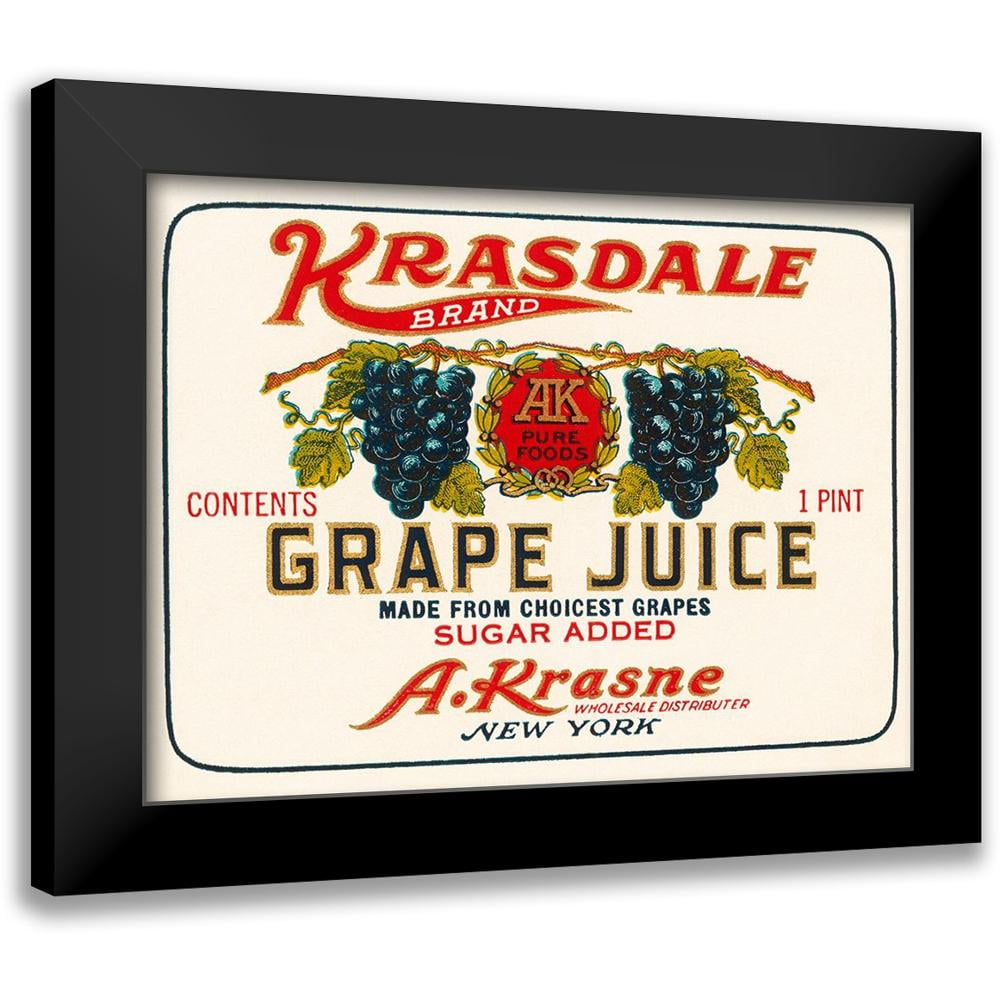 Retrolabel 18x15 Black Modern Framed Museum Art Print Titled ...