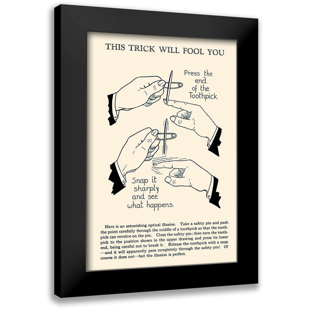 Retromagic 17x24 Black Modern Framed Museum Art Print Titled - This ...