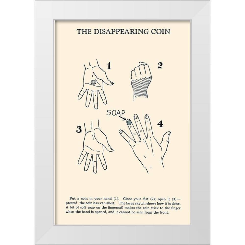 Retromagic 17x24 White Modern Wood Framed Museum Art Print Titled - The ...