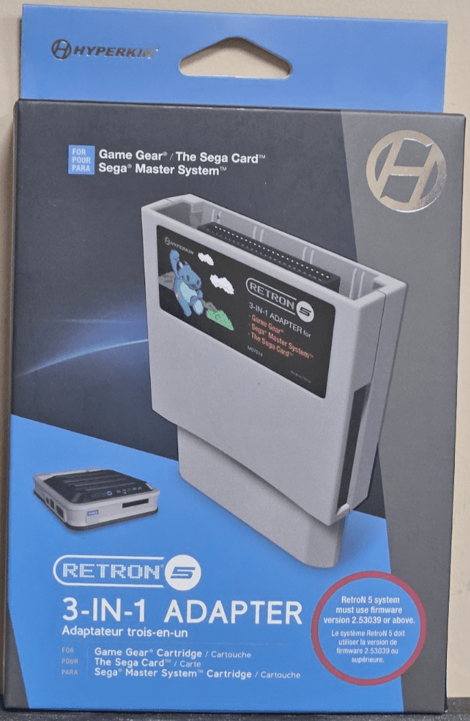 Retron 5 3-In-1 Adapter for Game Gear, The Sega Card, Sega Master ...