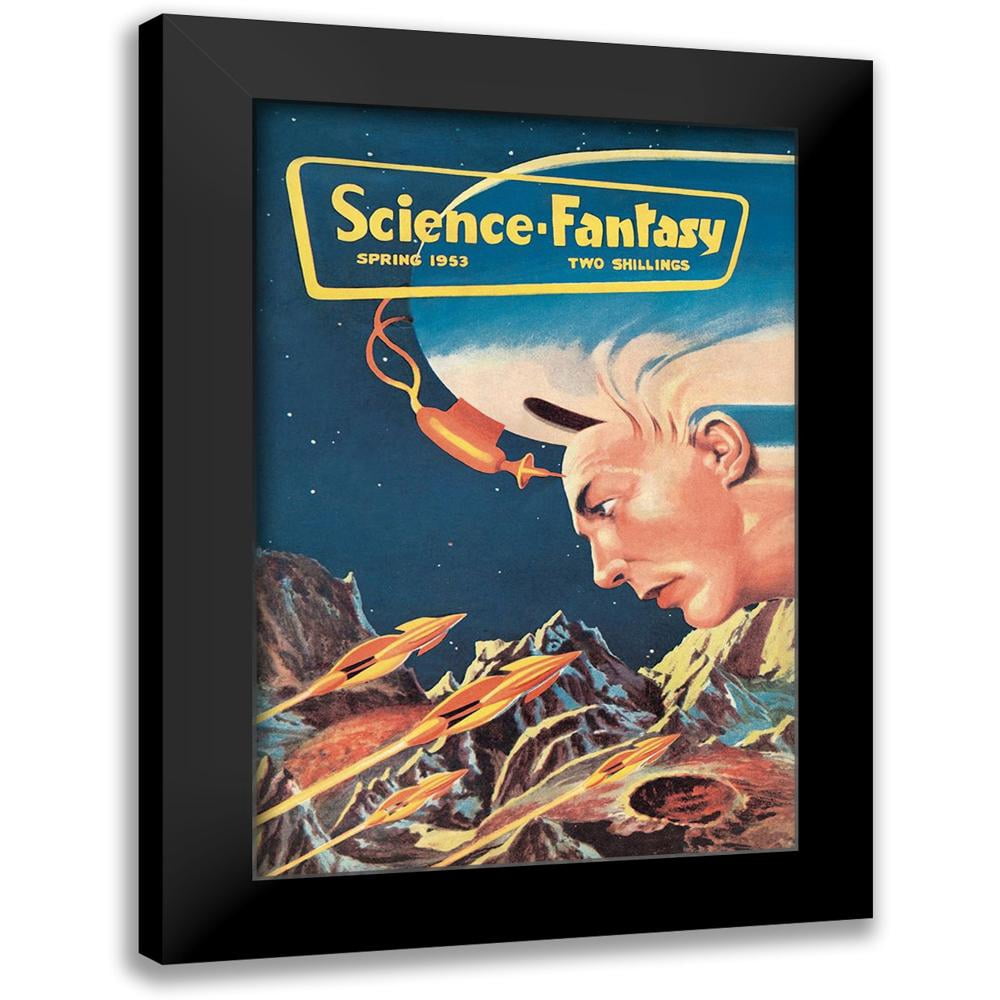 Retrosci-fi 11x14 Black Modern Framed Museum Art Print Titled - Science ...