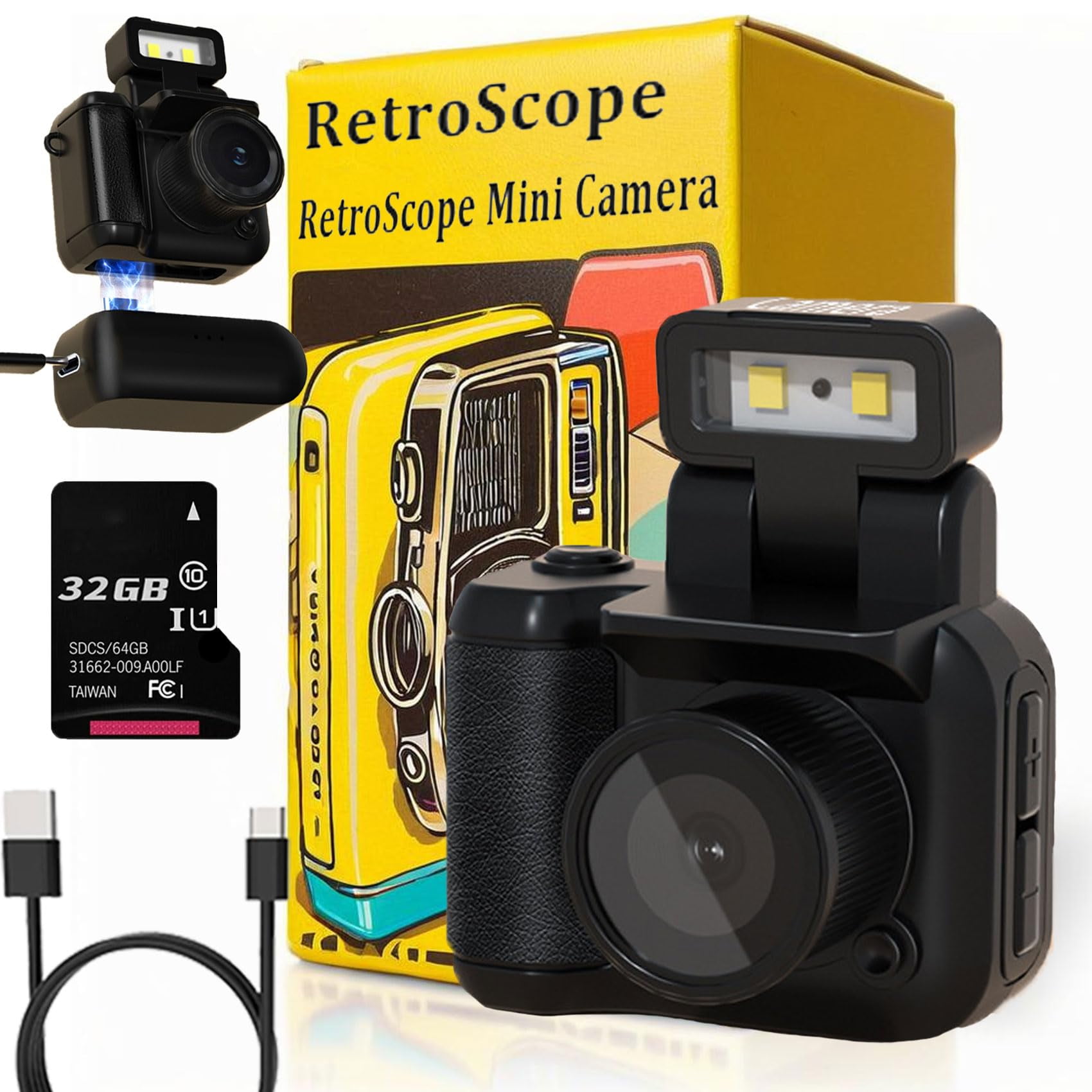 Retroscope Mini Camera, Retroscope Camera, Retroscope Video Camera ...
