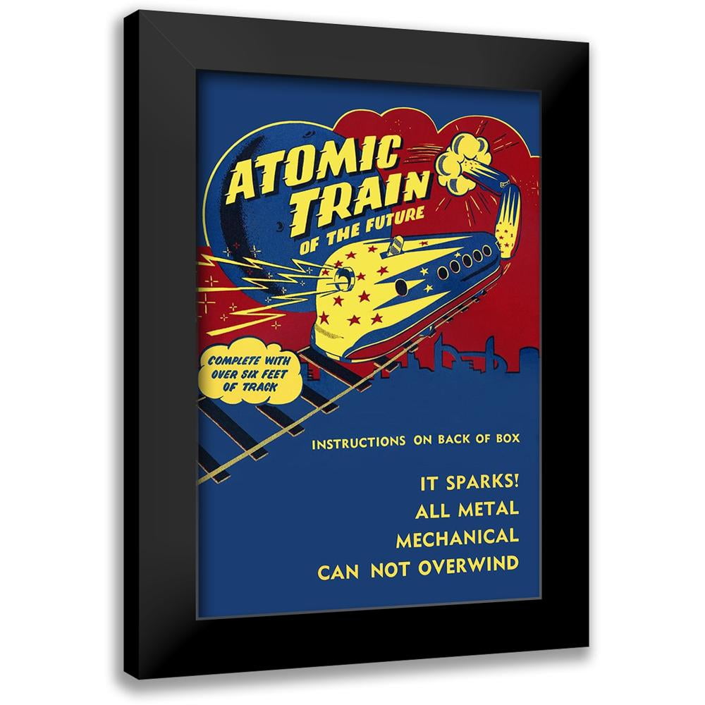 Retrotrans 13x18 Black Modern Framed Museum Art Print Titled - Atomic ...