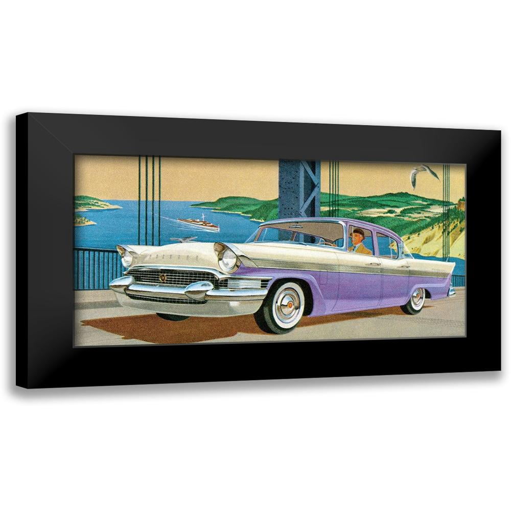 Retrotravel 24x14 Black Modern Framed Museum Art Print Titled - Packard ...