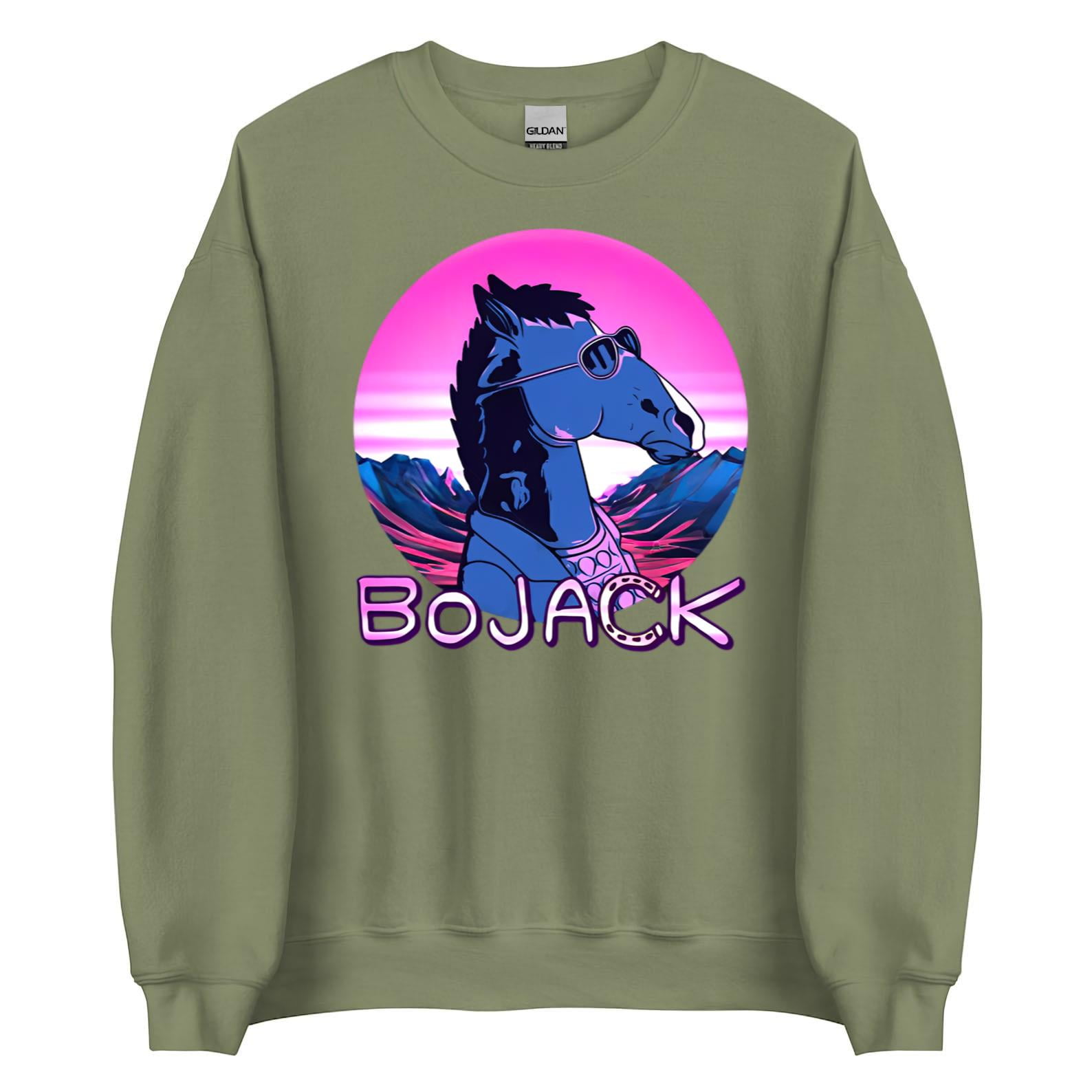 Retrowave Cool Bojack Horseman Unisex Vintage T-Shirt, Bojack Horseman ...