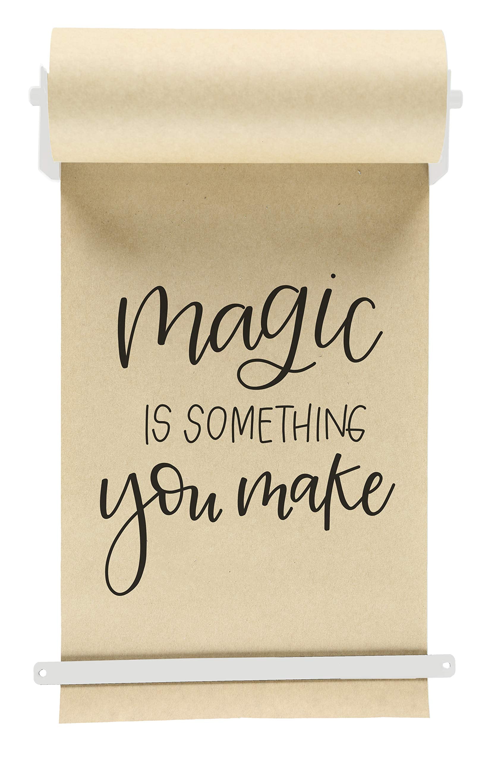 Rettel Roller Kraft Paper EC36 Roll Display - Wall Decor/Art Wall Mount - (1) Kraft Paper Roll ...