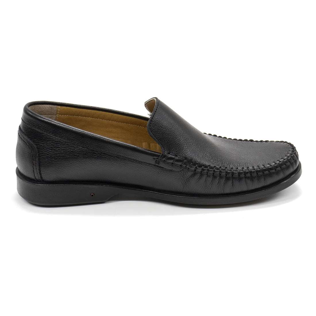 Retto Men's Tambie Leather Venetian Driver, Black,10 M US - Walmart ...