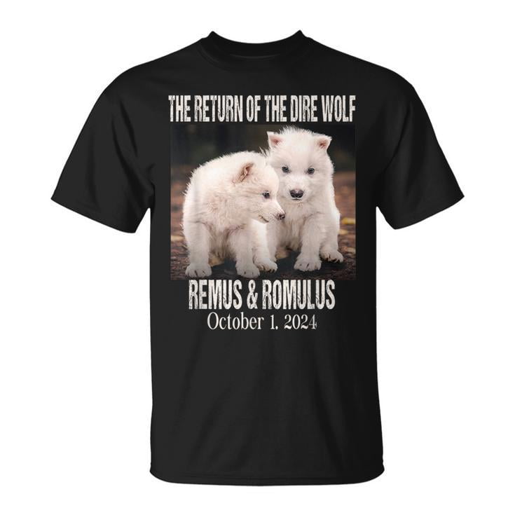 The Return Of The Dire Wolf Remos And Romulus 2024 T-Shirt – Mythical ...