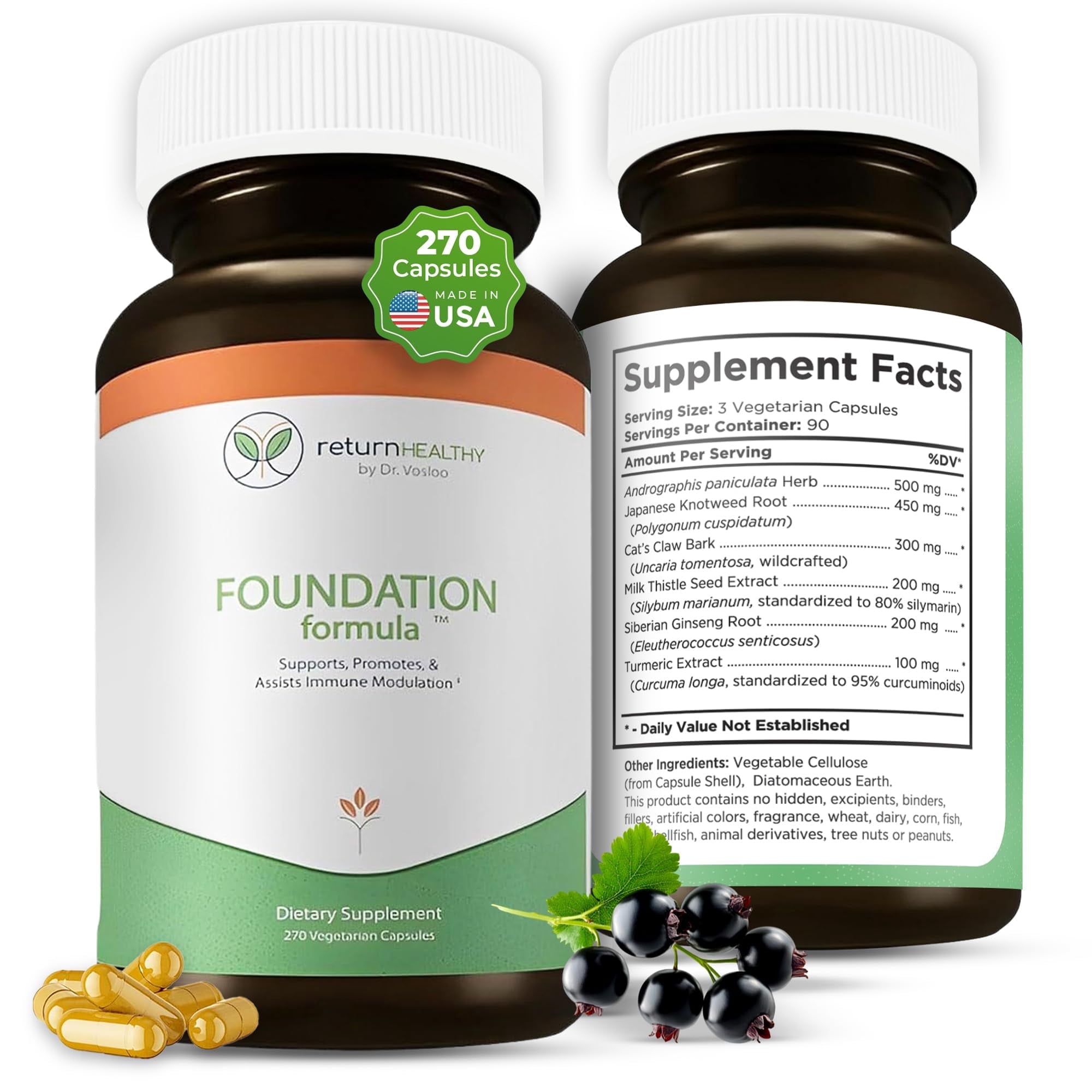 Return Healthy Foundation Formula | Tick Immune Support Supplement ...