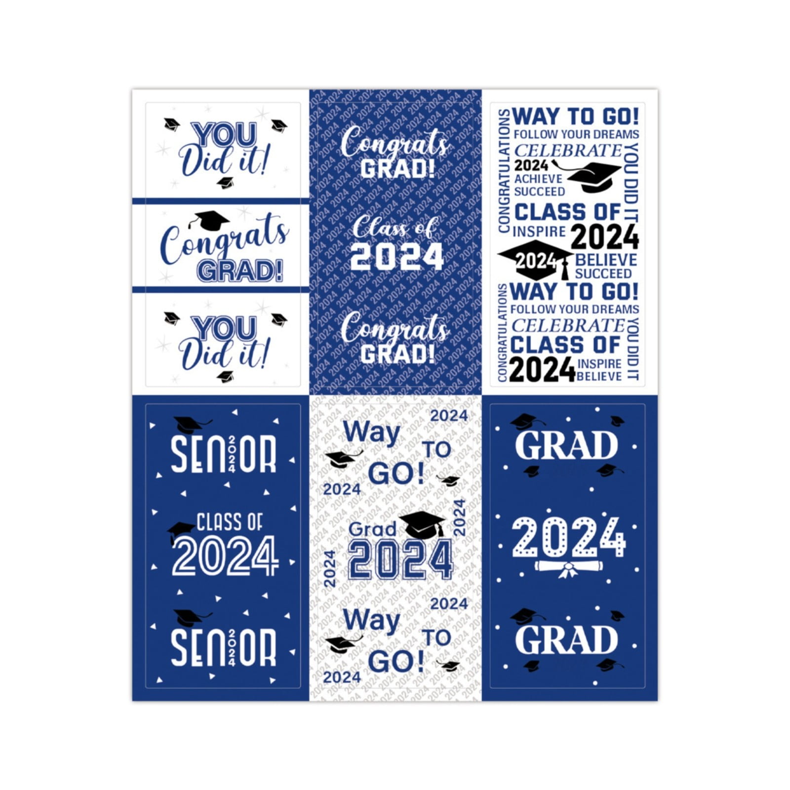 Return Pallets! 2025 Graduation Stickersgraduation Decoration Label ...