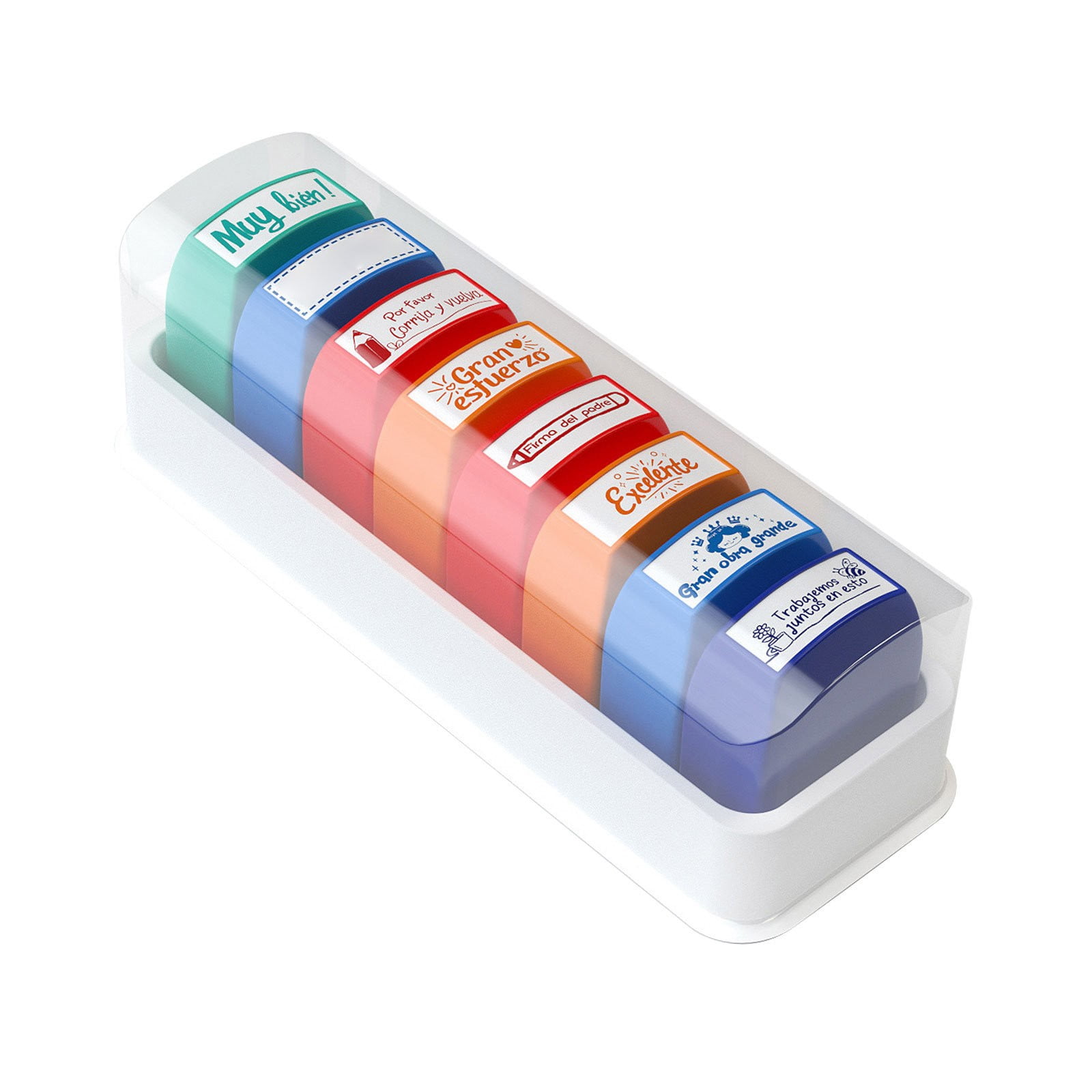 Return Pallets!Self-inking Teacher Stamp for Grading, Rectangular ...