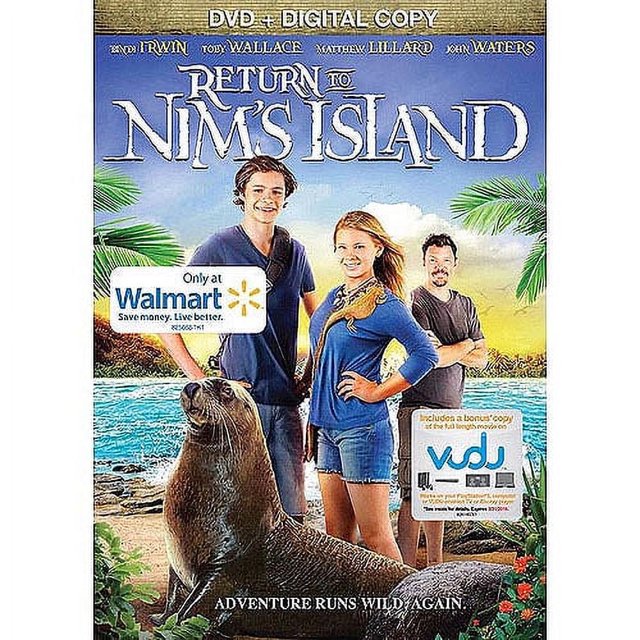 Pre-Owned Return To Nim's Island (Walmart Exclusive) (DVD + Digital ...