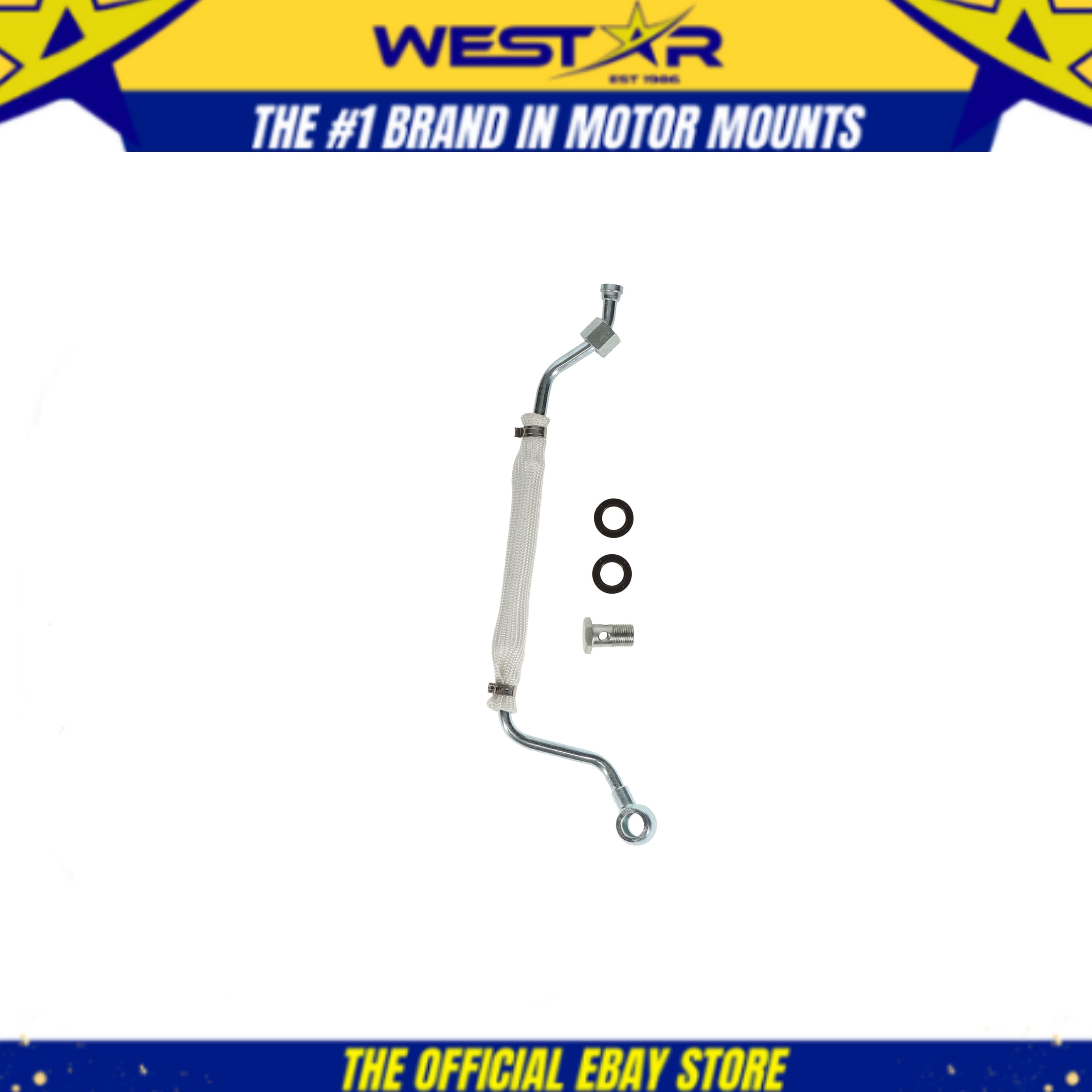 Return Turbocharger Oil Supply Line Fits Ram 2500 3500 4500 (Medium ...