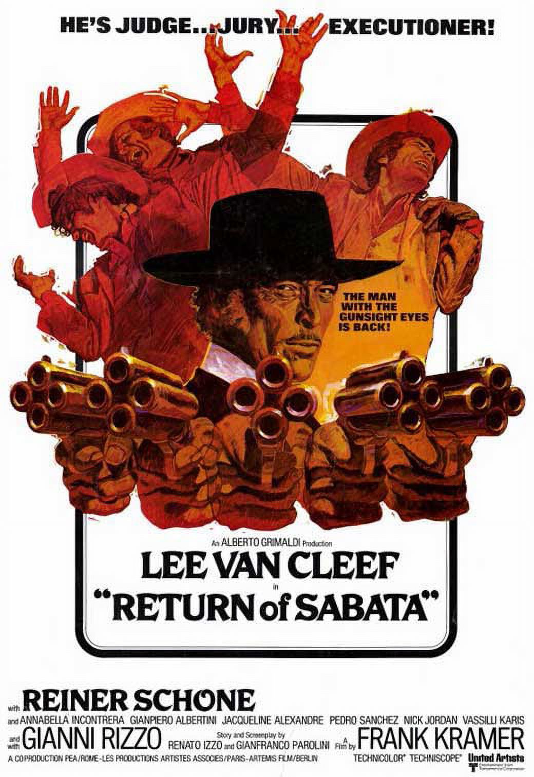 Return of Sabata - movie POSTER (Style A) (11" x 17") (1972) - Walmart.com